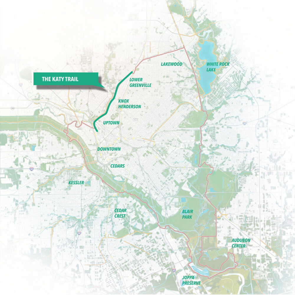 Katy-Trail-the-loop-Map - The Loop Dallas