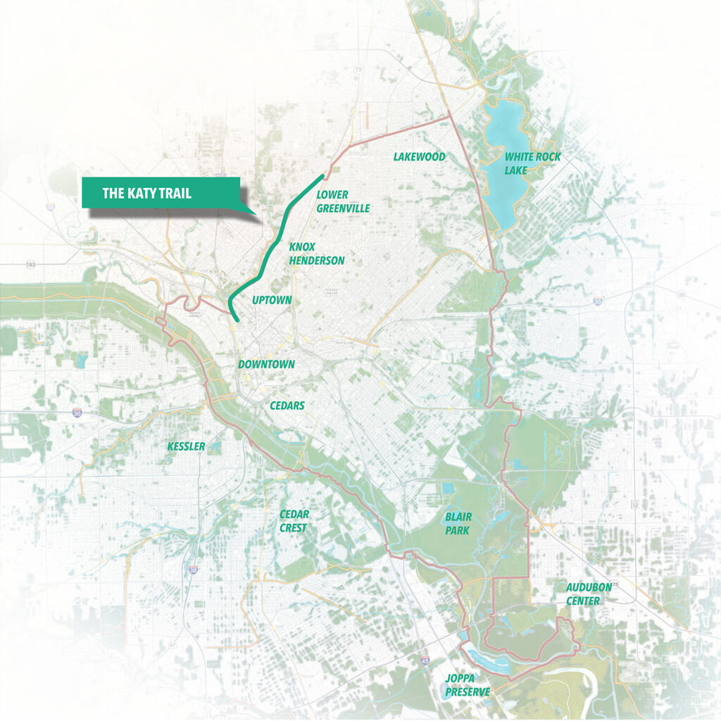 Katy-Trail-the-loop-Map - The Loop Dallas