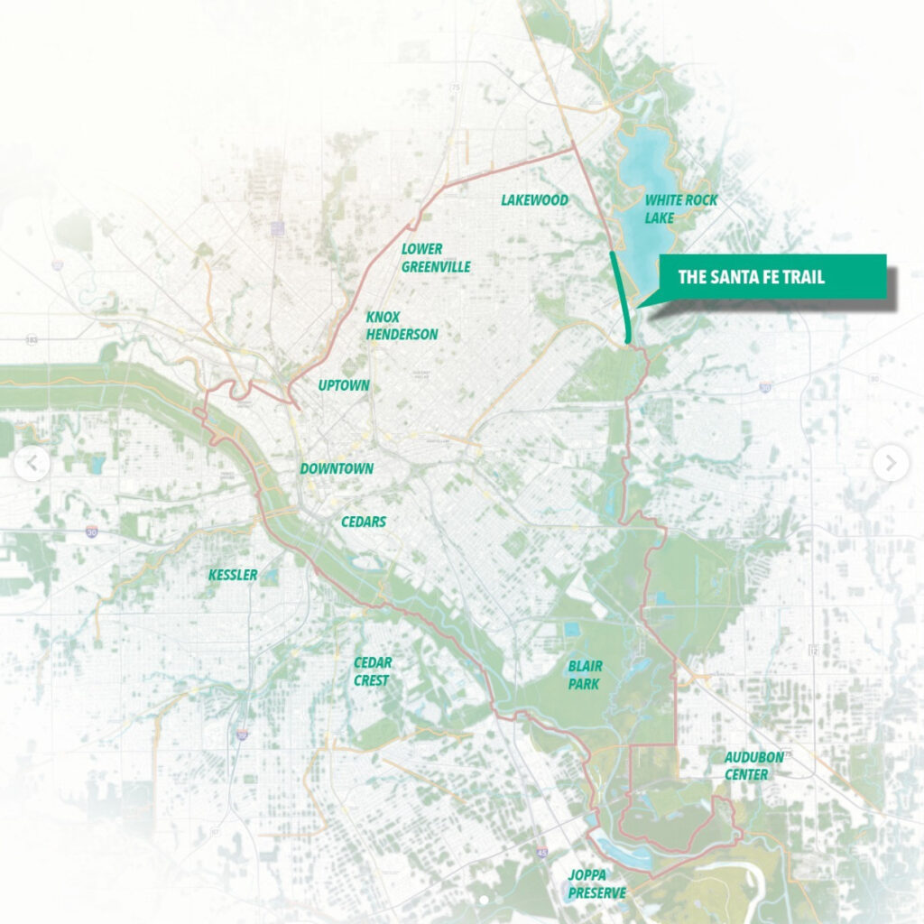 Get to know the Trails: Santa Fe Trail - The Loop Dallas