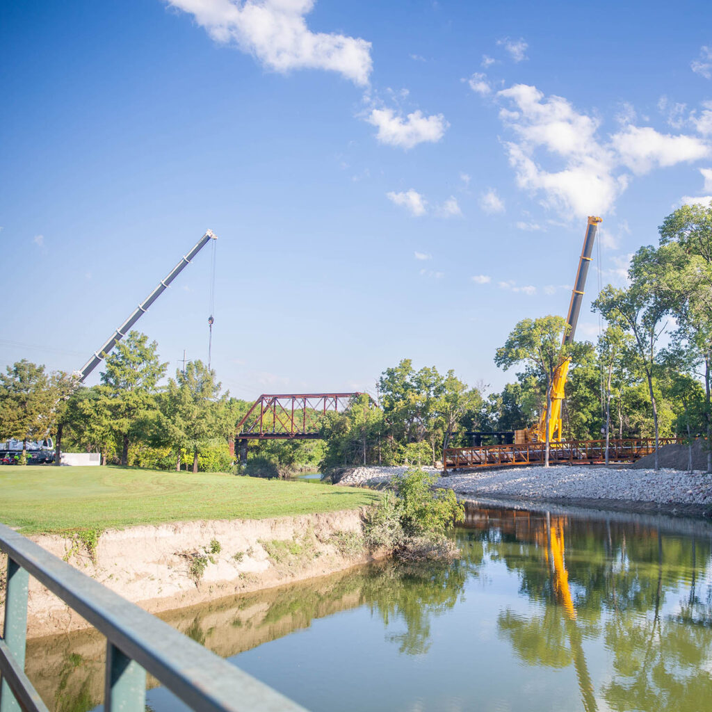 First Phase of the Trinity Forest Spine Trail - The Loop Dallas